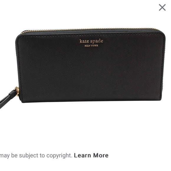 kate spade | Bags | Nwt Kate Spade Black Cameron Large Continental ...